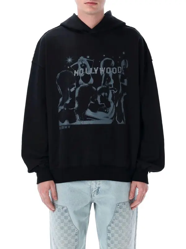 MISBHV Printed Sweatshirt - Black