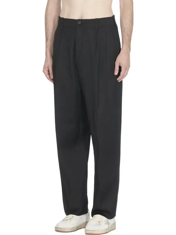 GOLDEN GOOSE Trousers - Black