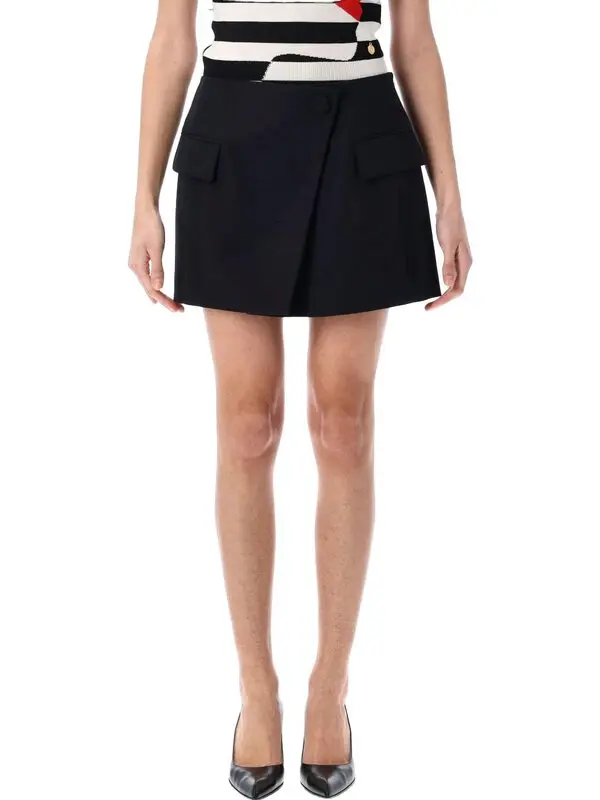 Balmain Mini Skirt - Black