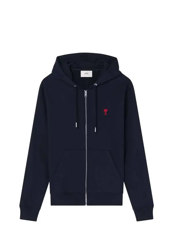Ami Full Zip Sweatshirt - Blue