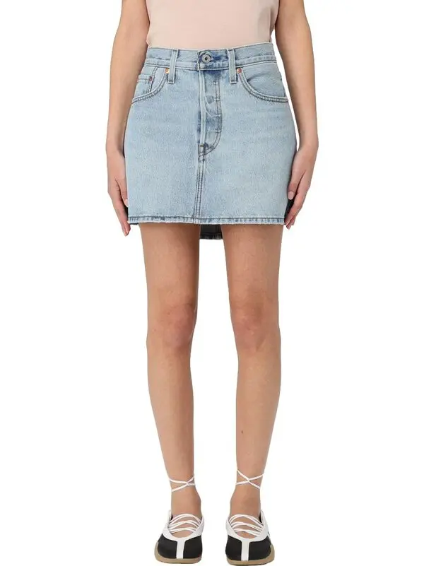LEVI'S Skirt - Gnawed Blue