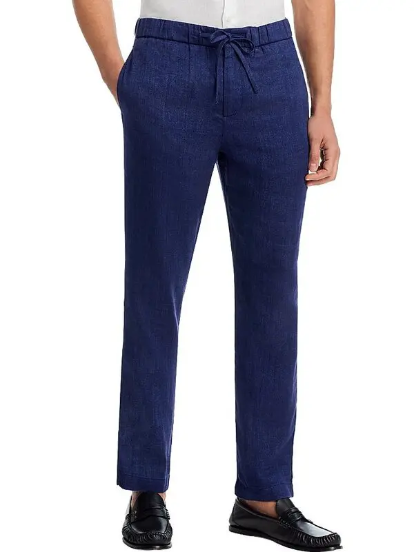 Frescobol Carioca Oscar Drawstring Pants - Navy-blue
