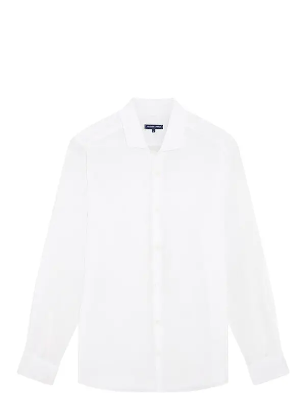 Frescobol Carioca Antonio Linen Shirt - White