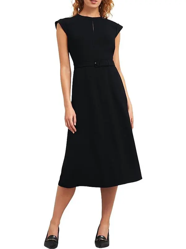 HOBBS LONDON Meera Midi Dress - Black