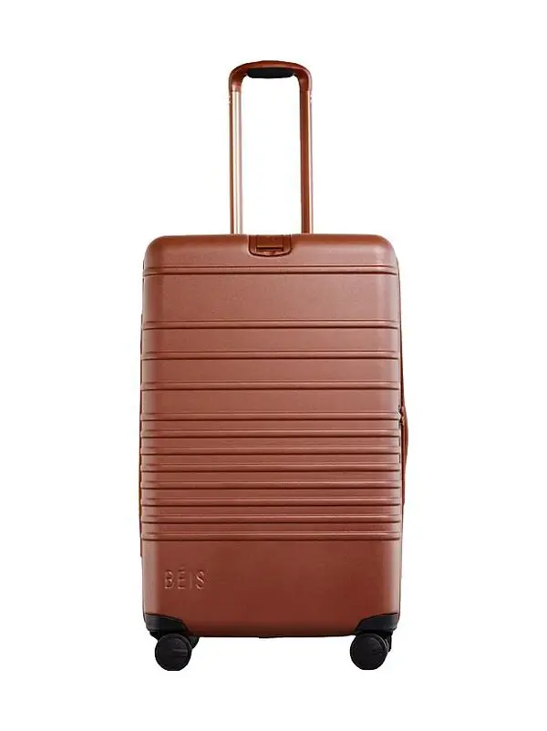 BEIS Medium Check-in Roller Luggage - Maple
