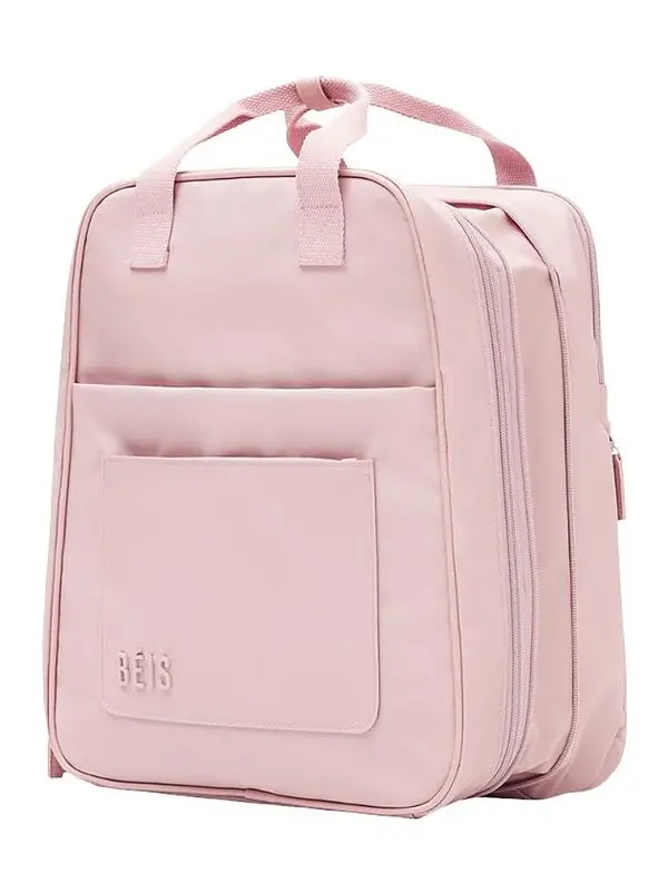 BEIS Expandable Backpack - Atlas Pink