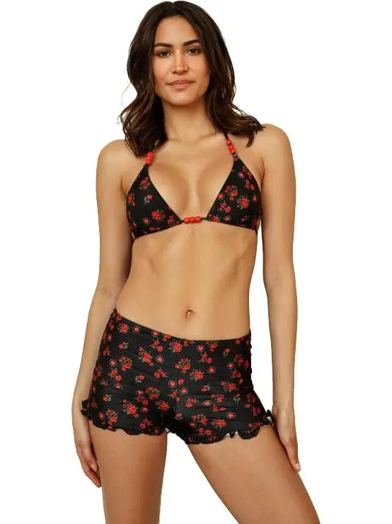 DIPPIN DAISY'S Rebel Swim Shorts - Heartbreaker