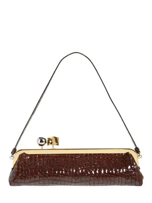 Jacquemus La Pochette Salon Clutch - Brown 850