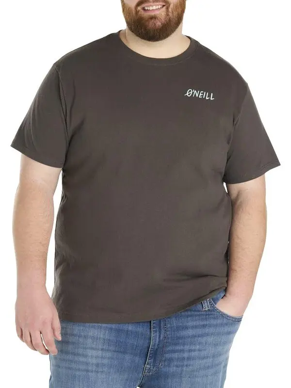 O'Neill Big & Tall Shuffle Graphic Tee - Graphite
