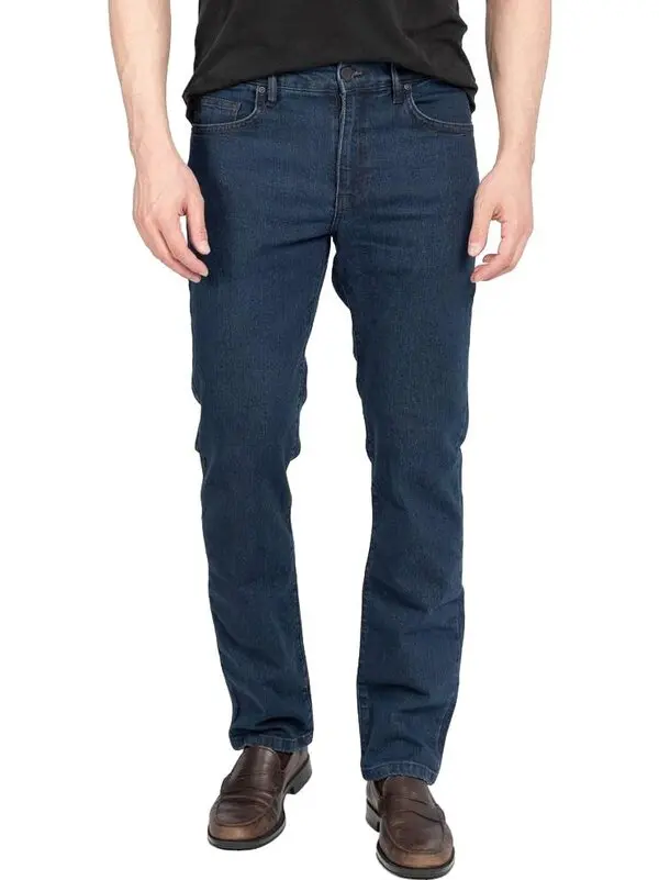 JACK OF SPADES High Roller Relaxed Fit Jeans - Medium Blue