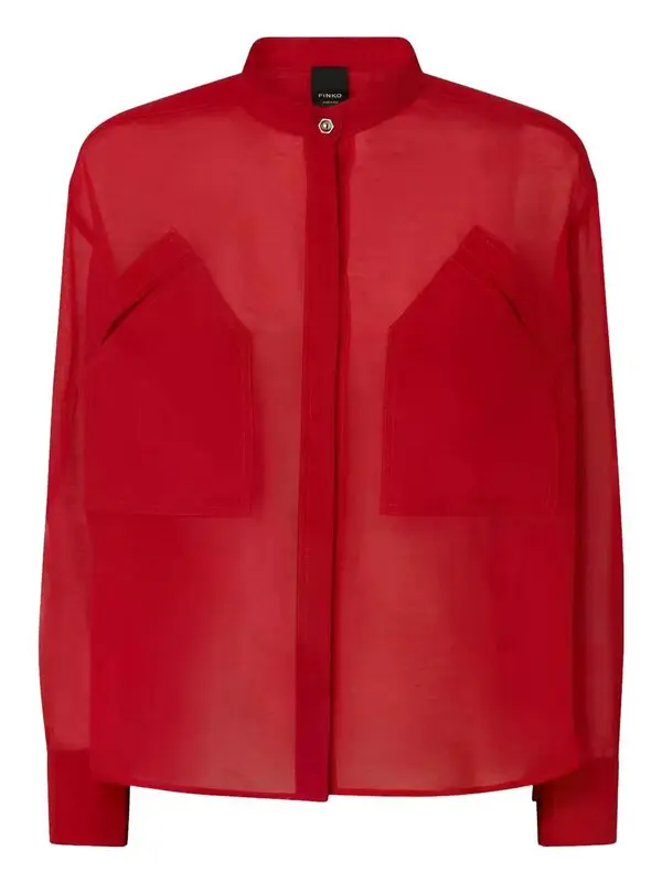 Pinko Chest-pocket Shirt - Red
