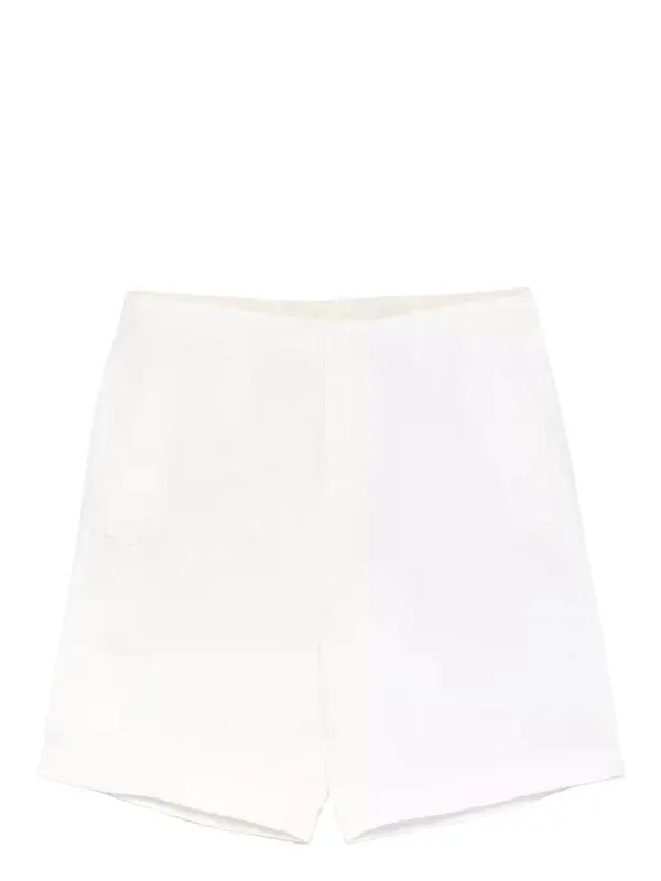 Eleventy Linen Shorts - White