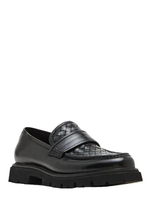 Steve Madden Strandd Lug Sole Loafer - Black