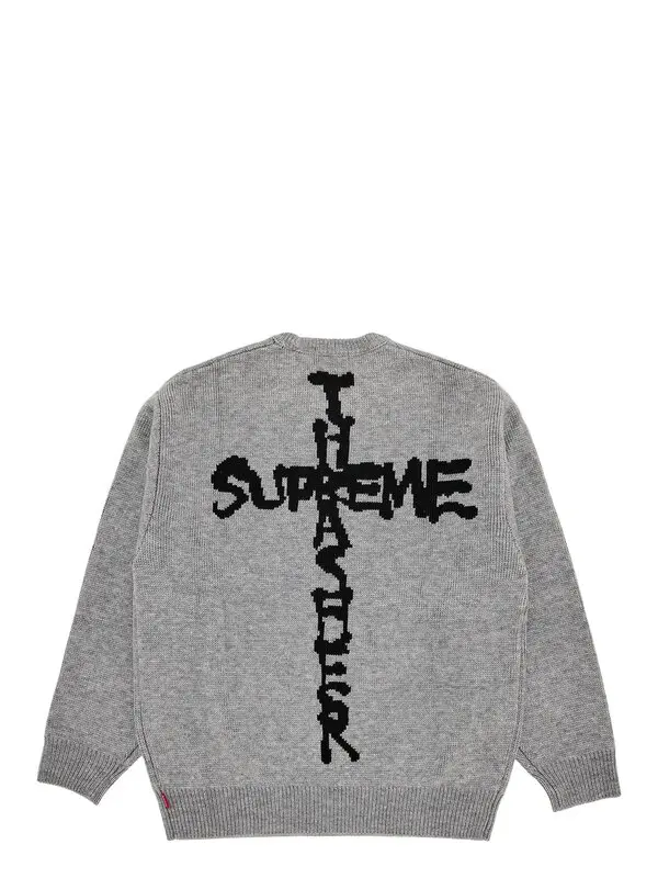 Supreme X Thrasher Sweater - Grey