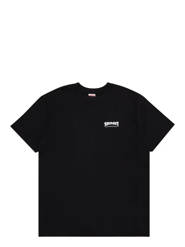 Supreme X Thrasher Cross Tee - Black