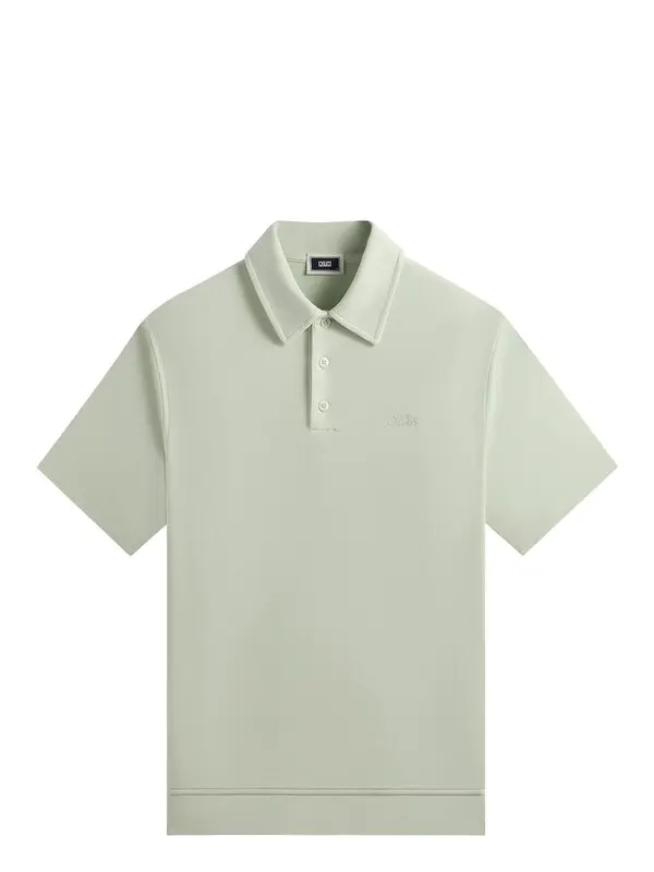 Kith Crystal Wash Interlock Graham Polo 'luster - Green