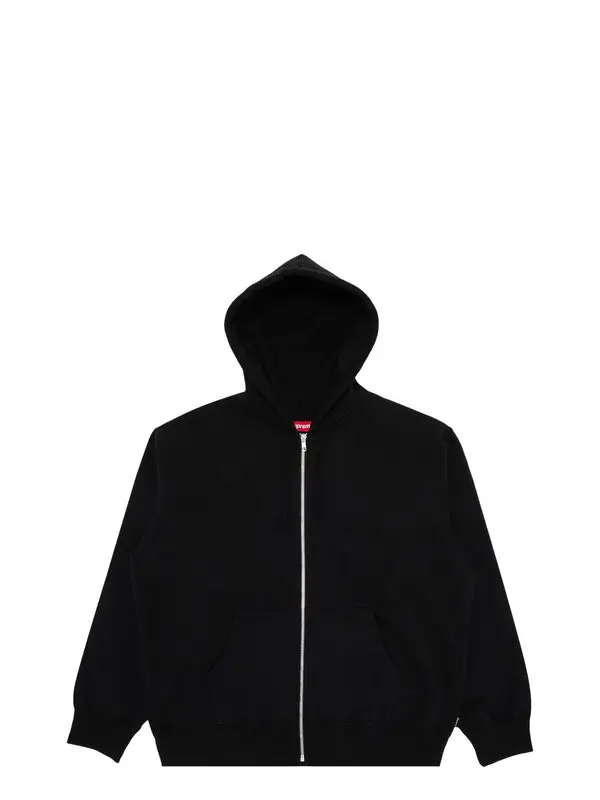 Supreme X Thrasher Zip Up Hooded Sweatshirt - Black