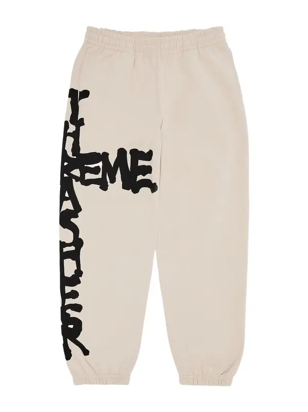 Supreme X Thrasher Sweatpant - Cream