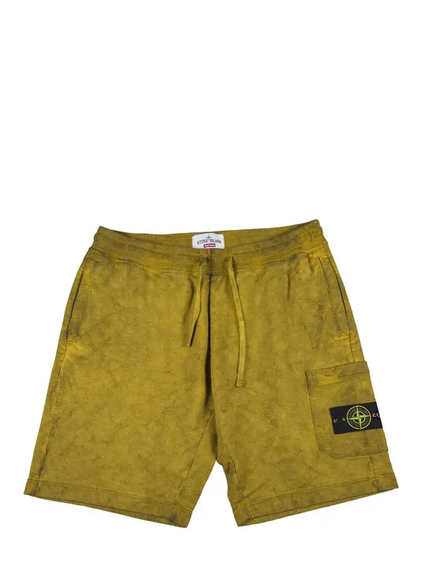 Supreme X Stone Island Sweatshorts - Green