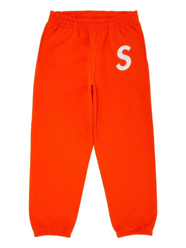 Supreme Logo Sweatpant 'bright - Orange