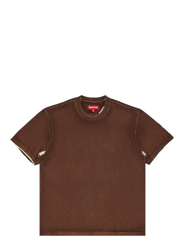 Supreme Discharge Short-sleeve Top - Brown