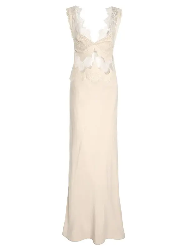 THIRD FORM Visions Lace Maxi Dress - Ivory