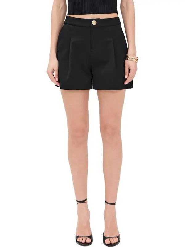 L'Agence Saige Safari Short - Black