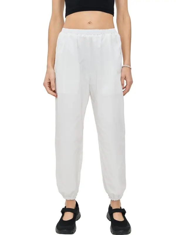 EUGENIA KIM LOVE Eugenia Kim Martina Tennis Warm-up Pants - Optic White