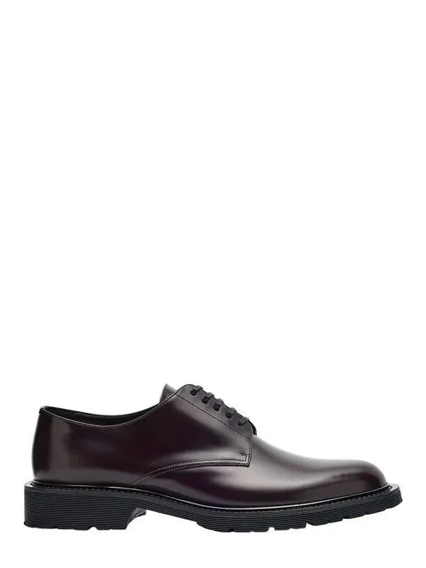 Saint Laurent Army 20 Derby Shoes - Burgandy