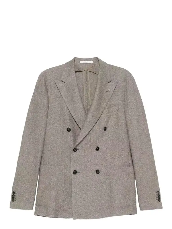 Tagliatore Double-breasted Blazer - Brown