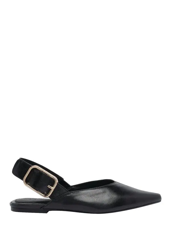 Steve Madden Sianna Flat Shoes - Black