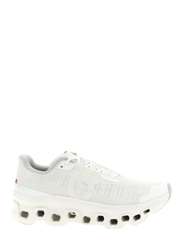 On Cloudmonster Void Sneakers - White