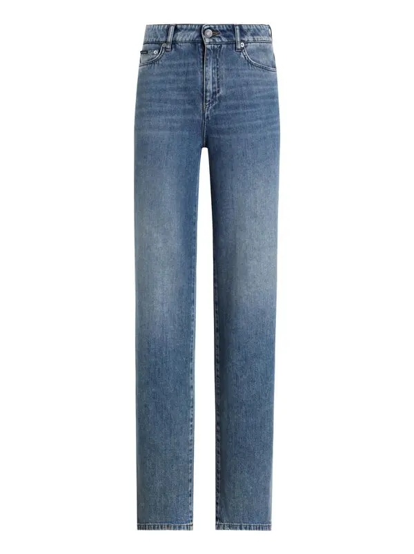 Dolce & Gabbana Denim Cigarette Jeans - Multicolor