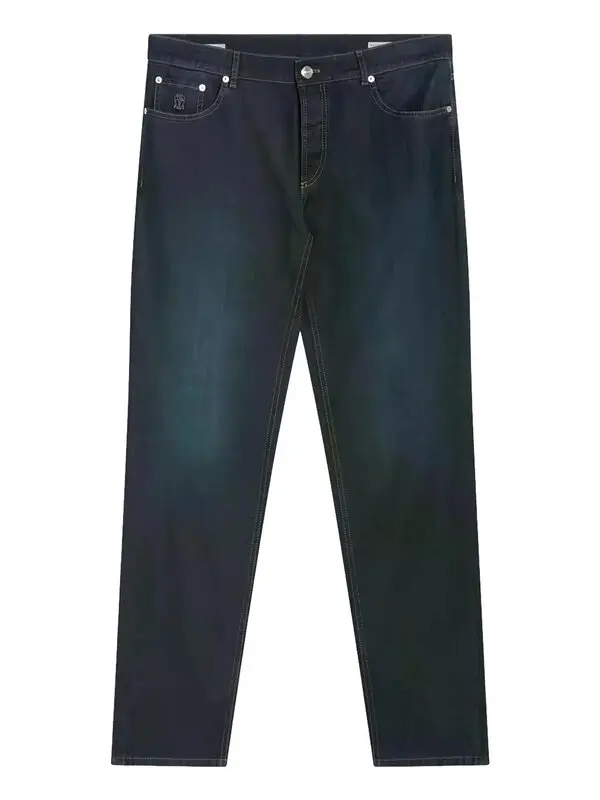Brunello Cucinelli Straight-leg Jeans - Blue