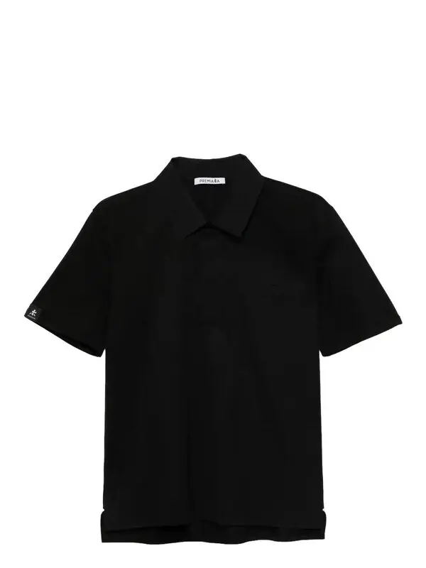 Premiata Cotton Jersey Polo Shirt - Black