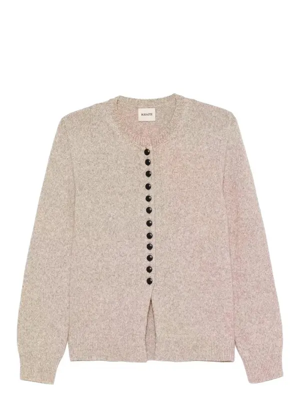 Khaite Cashmere Cardigan - Neutrals