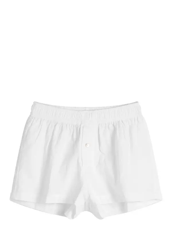 FRUITY BOOTY Poplin Boxers - White