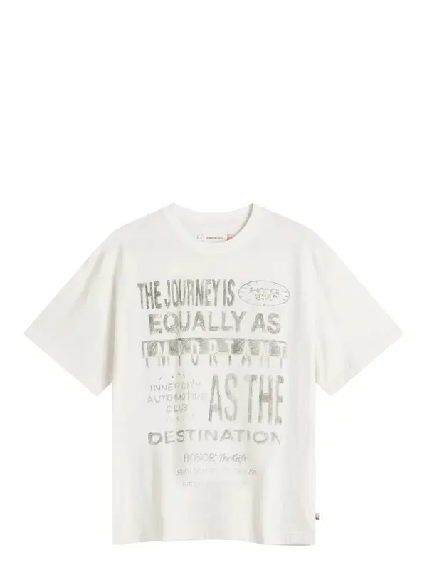 HONOR THE GIFT Travelled Journey T-shirt - White