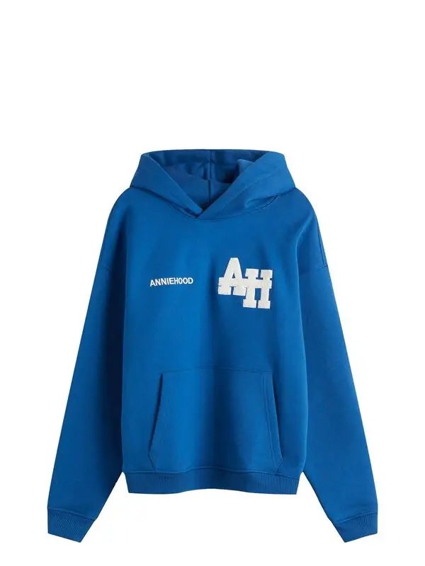 ANNIE HOOD College Hoodie - Navy