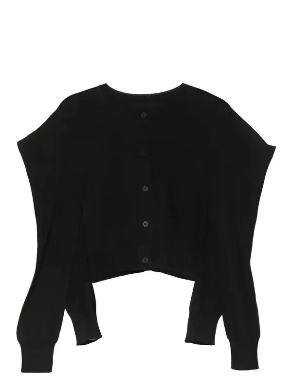Issey Miyake Four-sleeved Cardigan - Black