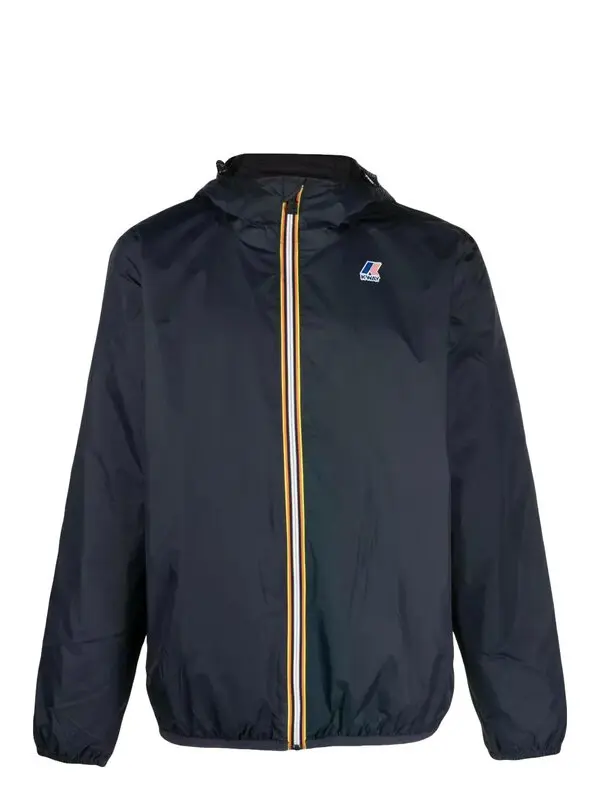 K-WAY Le Vrai 3.0 Claude Hooded Jacket - Blue