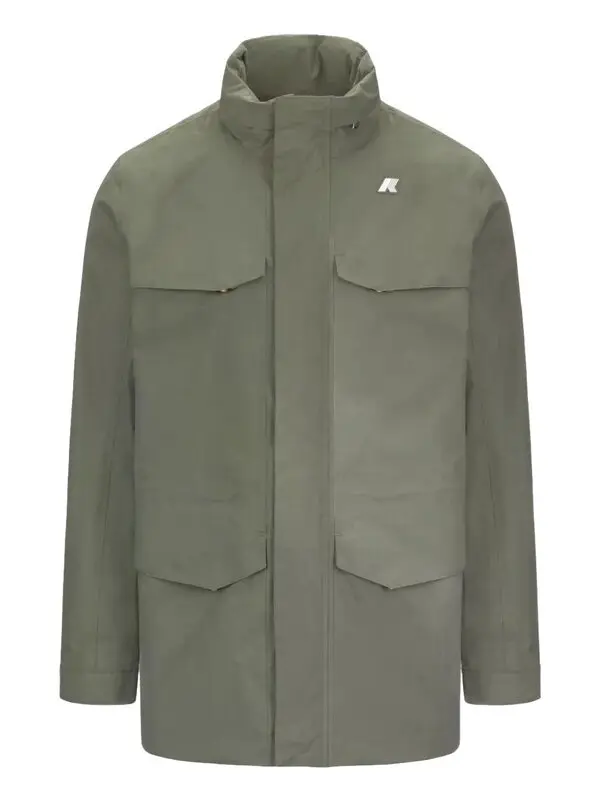 K-WAY Pocketed Jacket - Green