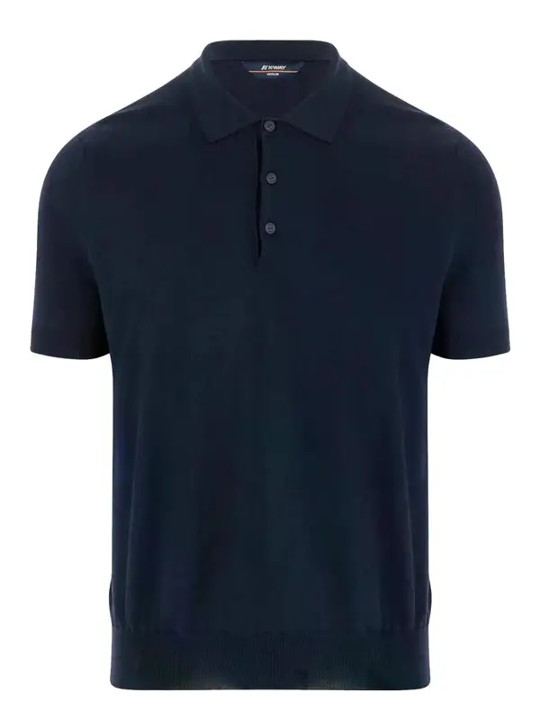 K-WAY Jersey Polo Shirt - Blue