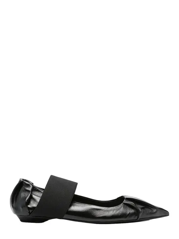 Bruno Frisoni Pointed-toe Ballerinas - Black