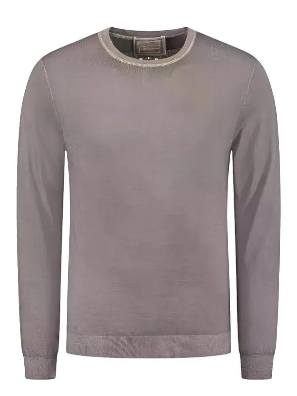 DORIANI CASHMERE Crew-neck Sweater - Brown