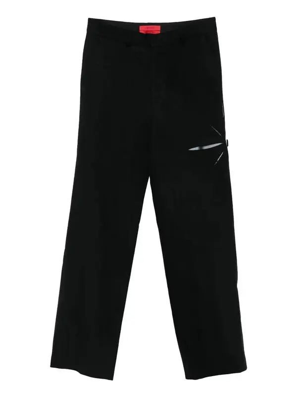 KUSIKOHC Origami Trousers - Black