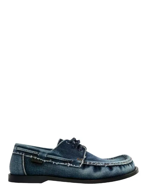 Loewe Campo Derby Shoes - Blue