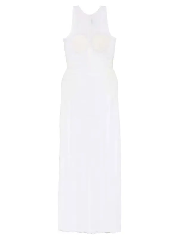 Jean Paul Gaultier Conical Maxi Dress - White