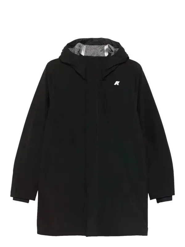 K-WAY Tommy Bonded Raincoat - Black