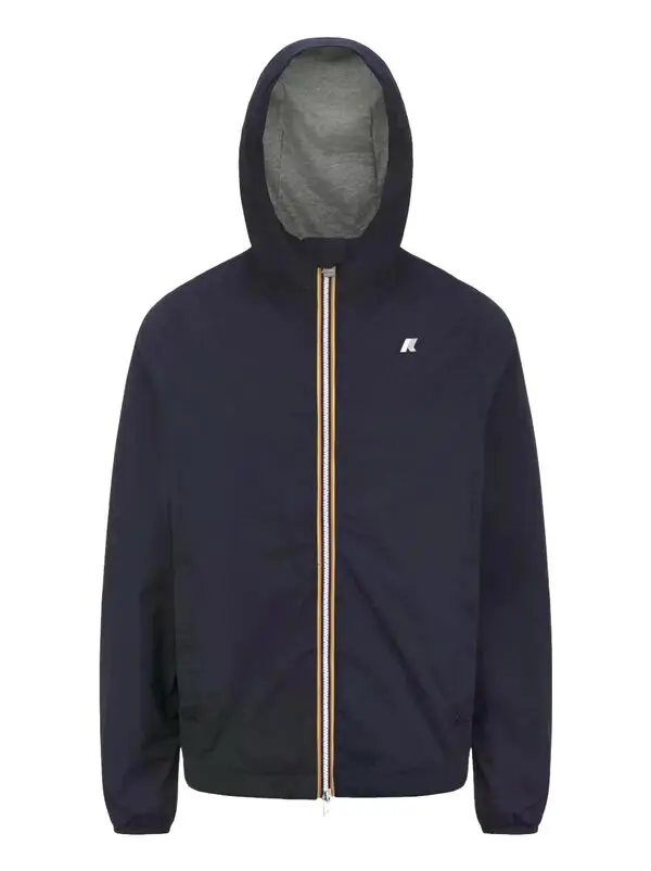 K-WAY Hooded Jacket - Blue